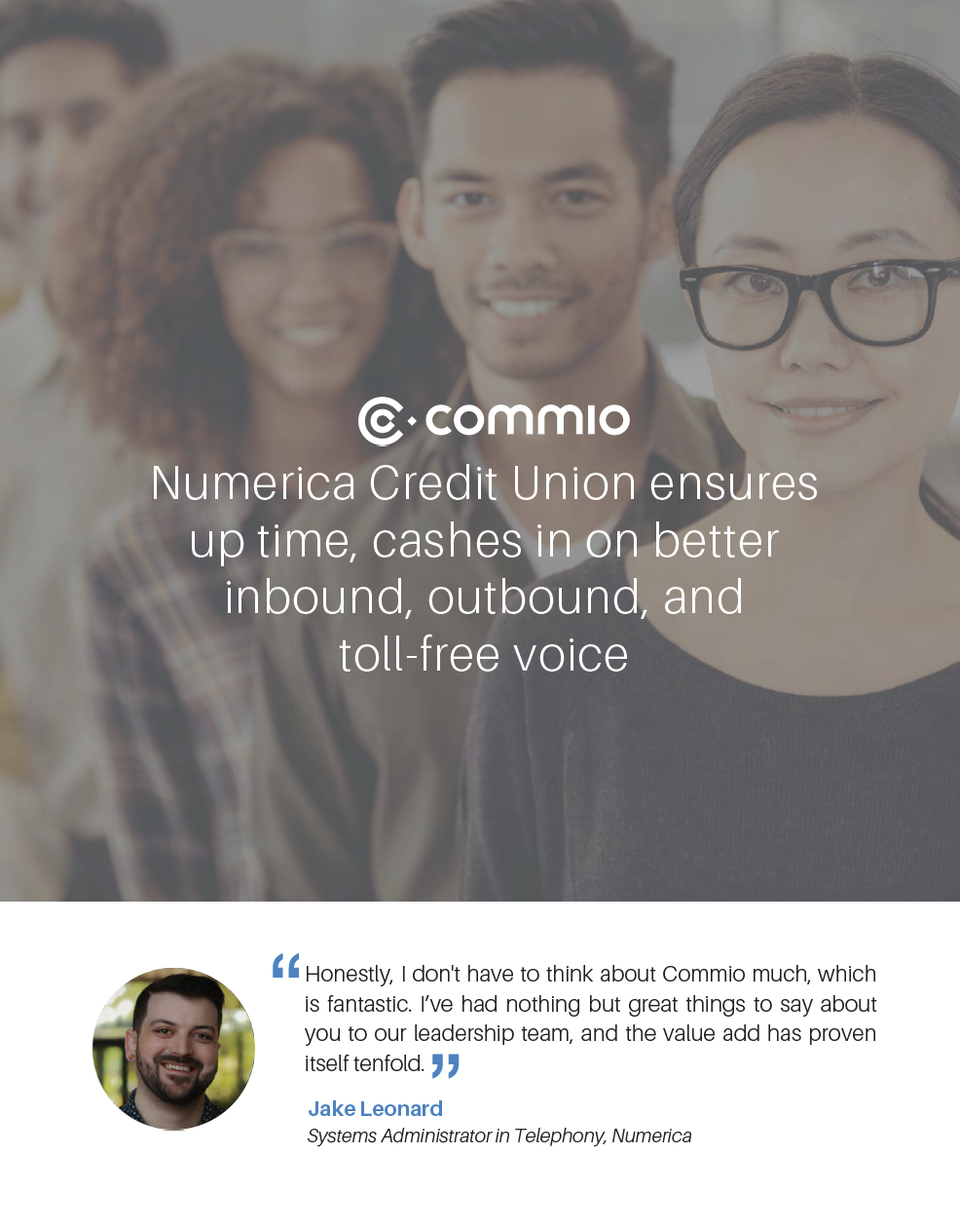 Credit Union Ensures Calling Up Time: Case Study | Commio